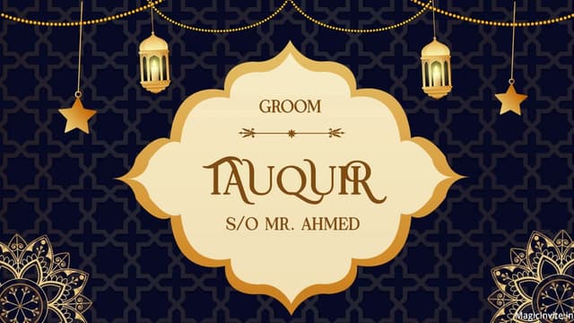 Wedding Video Invitation Templates - MagicInvite | Magic Invite